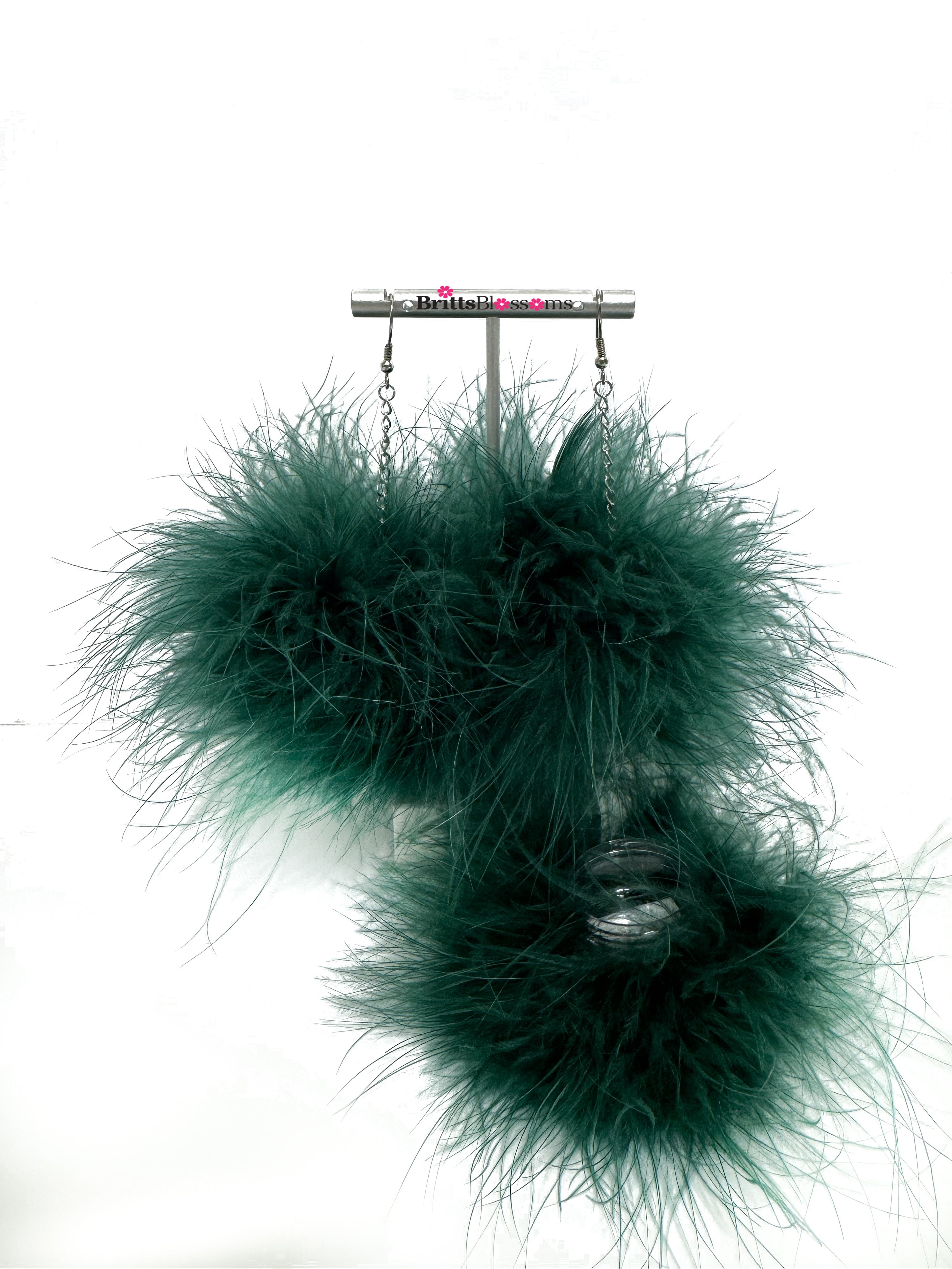 Stash Fluff Earrings – BrittsBlossoms