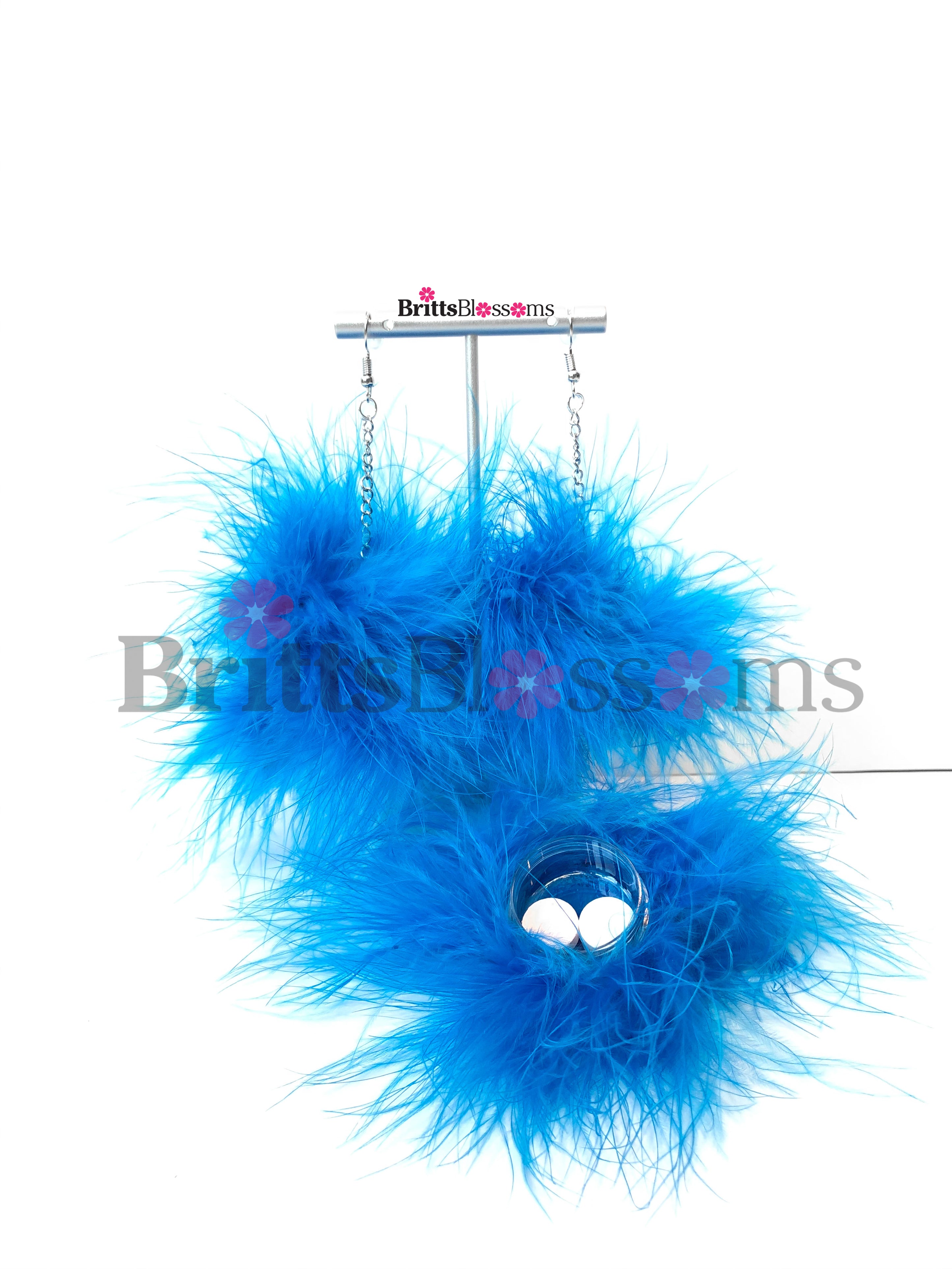 Stash Fluff Earrings – BrittsBlossoms